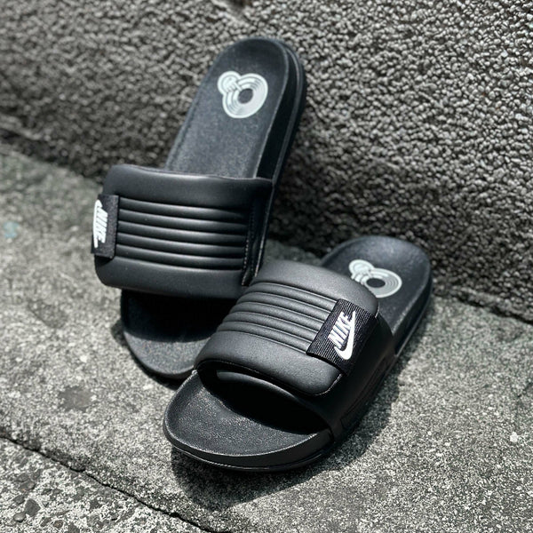 Nike Off-Court Adjust Slides (Complete Black) – Branded Gabru